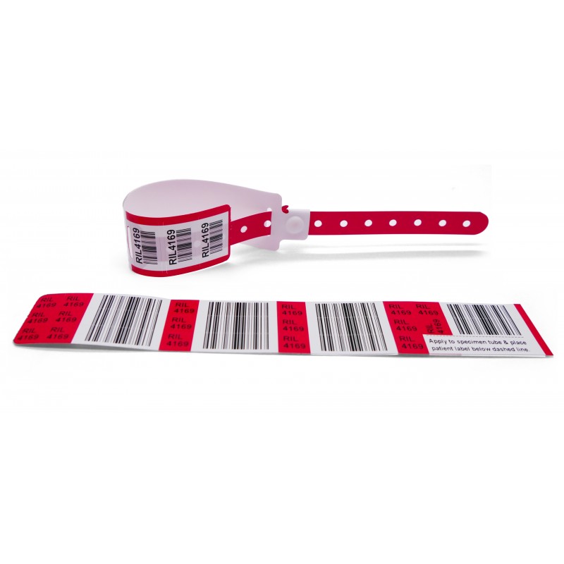 Anonymous barcode identification wristbands - Tamper-proof | Sogedex