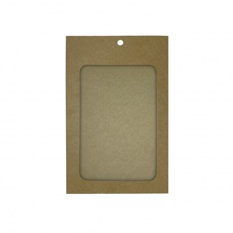 100% recyclable cardboard badge holder A6 format | Sogedex